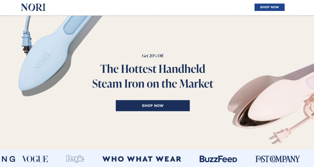 Various Landing Page Styles for (D2C) Ecommerce Businesses | Swipe ...